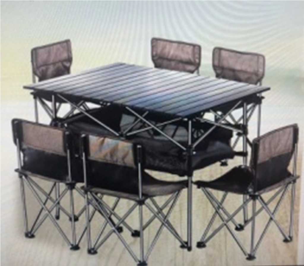 WA0705-8019-77Z folding table and chair set | ALWASM MARINE